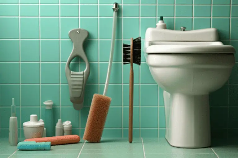How to Clean Under Toilet Rim? Step By Step Guide! - My Bathroom Space